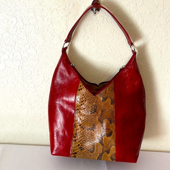 Bags | Handmade Woman Senegal Leather Snake Skin Purse | Poshmark